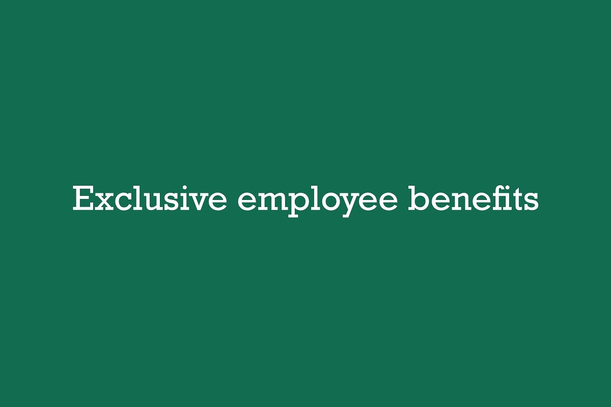 Your benefits at avitea | Employee benefits
